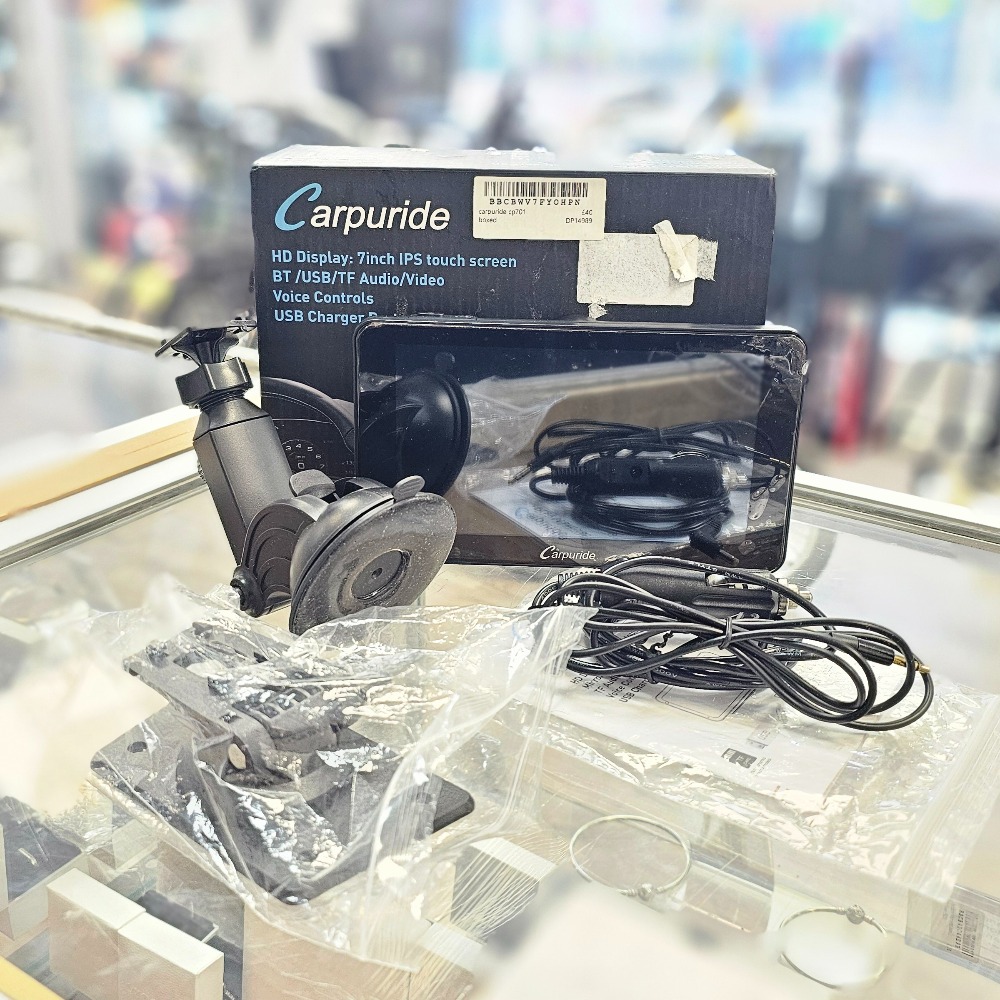 Pre-owned CARPURIDE 701 Wireless Portable Car Stereo - Own4Less
